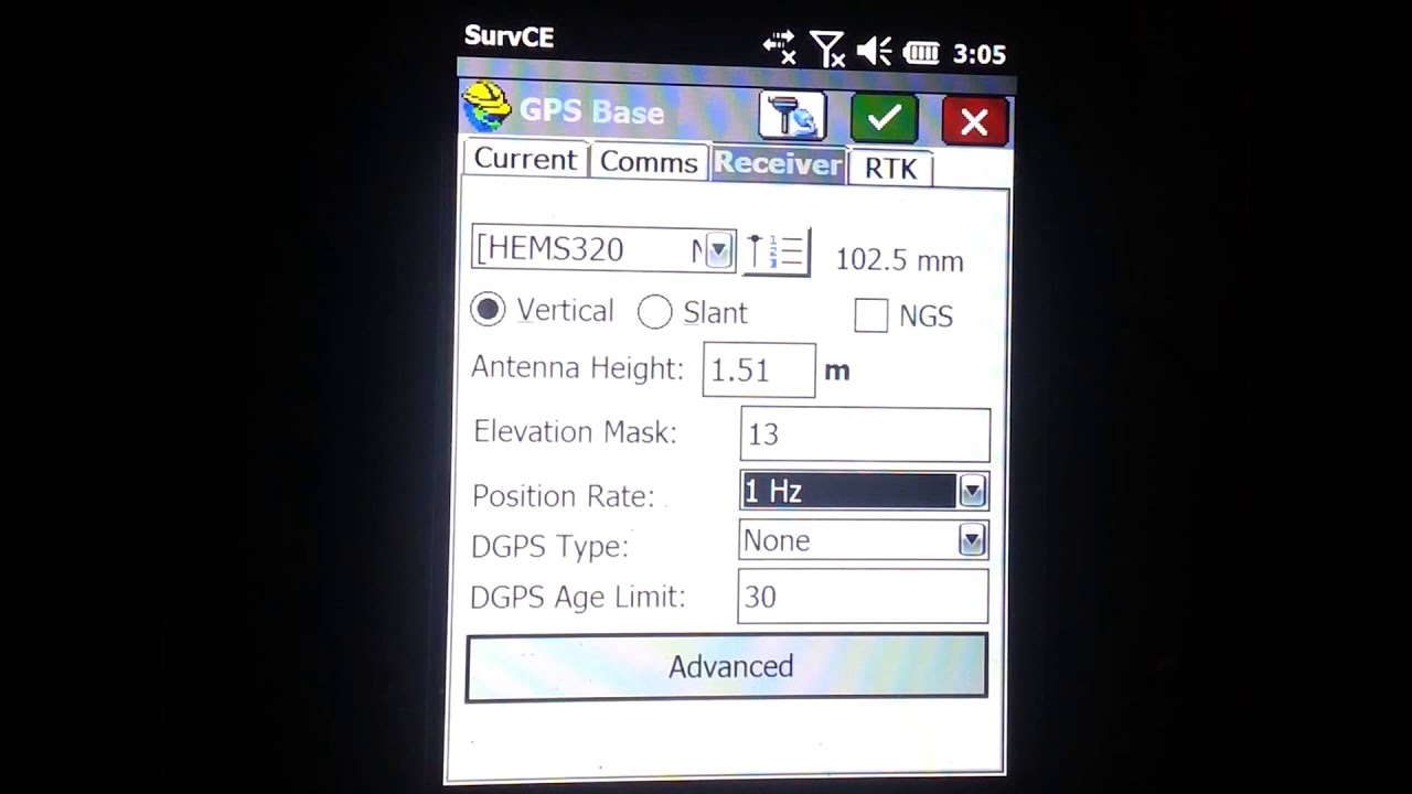 How to Configure a Hemisphere GPS S320 RTK GNSS System as a Base in ...