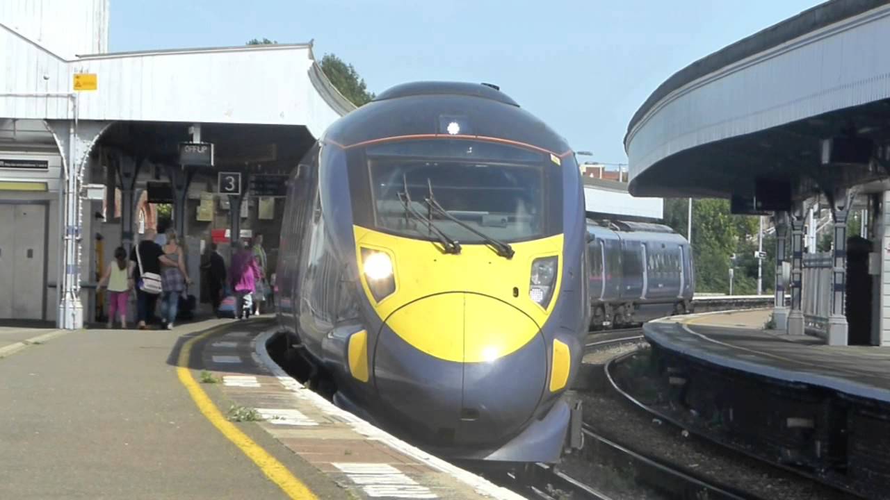 Class 395 005 departs Margate. - YouTube