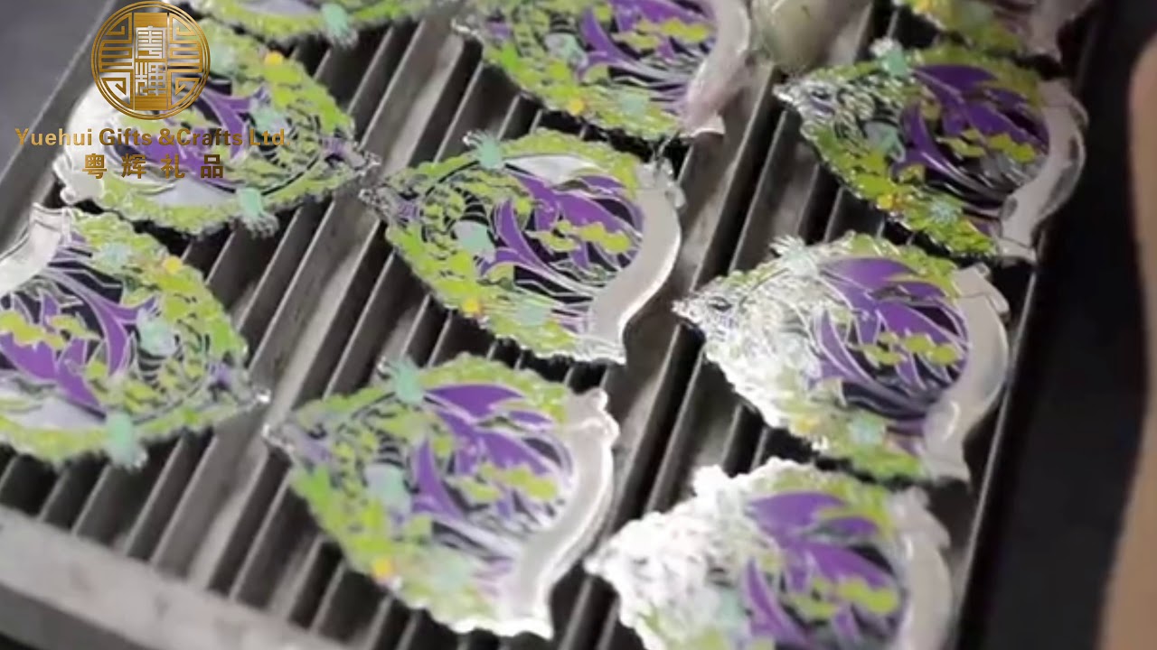 Lapel pins Producing Process - YouTube