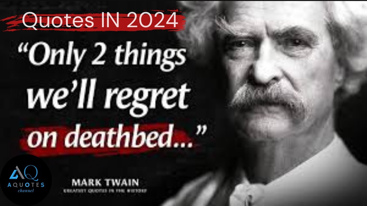 ️‍🔥36 Life Lessons from MARK TWAIN that are Worth Listening To! ️‍🔥 ...