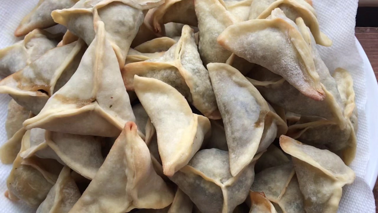 VEGAN Spinach Triangles - how to make Fatayer, a Lebanese/Levant recipe ...