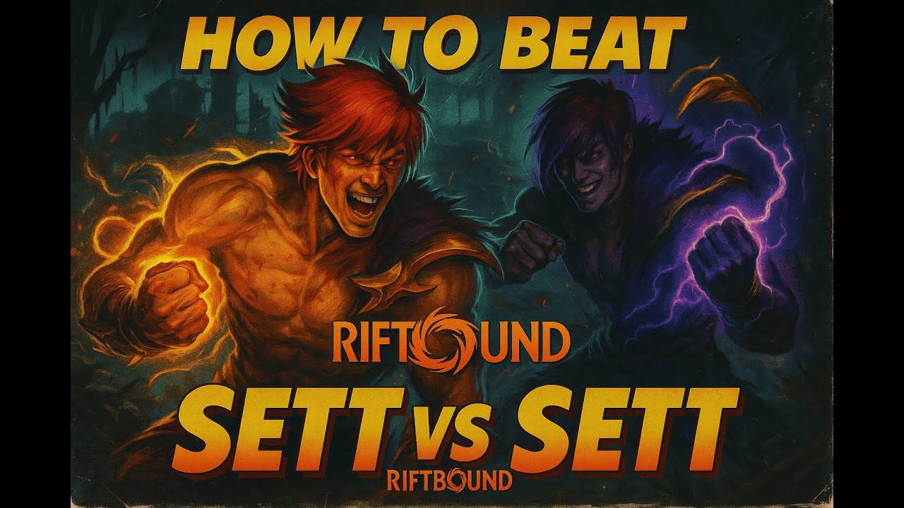 How to Beat Sett? Riftbound Gameplay - YouTube