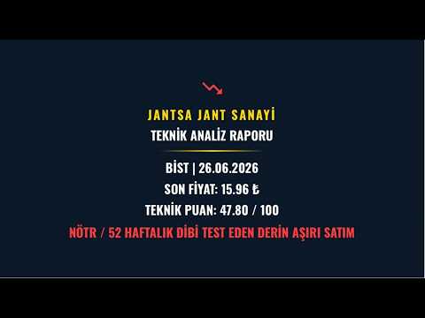 JANTS Hisse Analiz - #jants #jantsa
