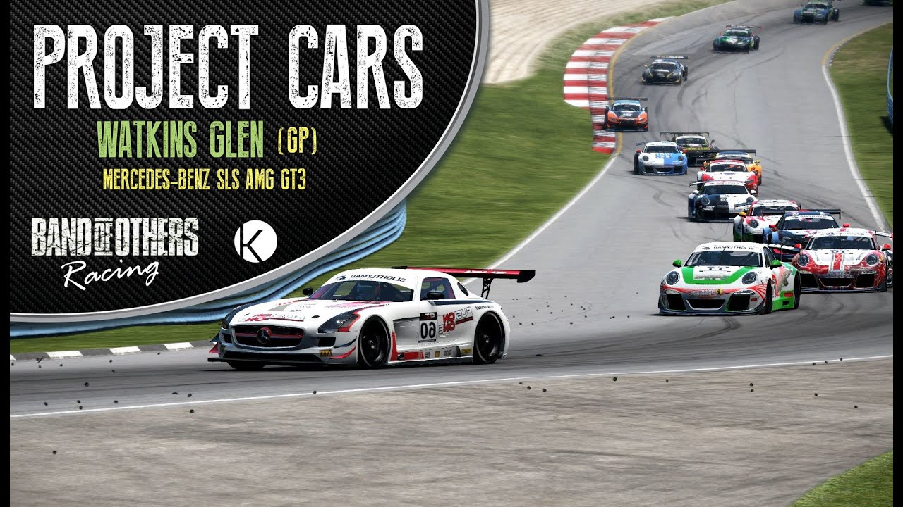 Project Cars: GT3 Race - Mercedes SLS AMG GT3 @ The Glen - YouTube