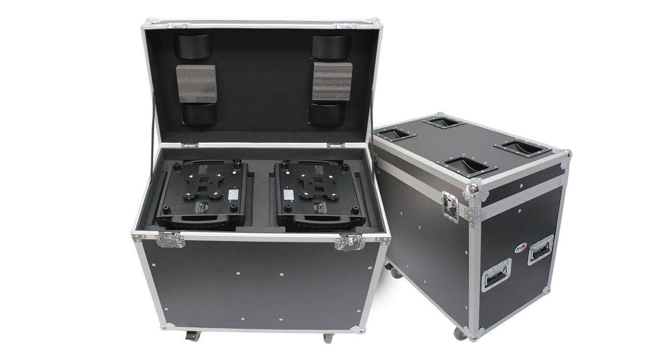 ProX Universal 250 Style Moving Head Lighting Case for 2 Units - REVIEW ...