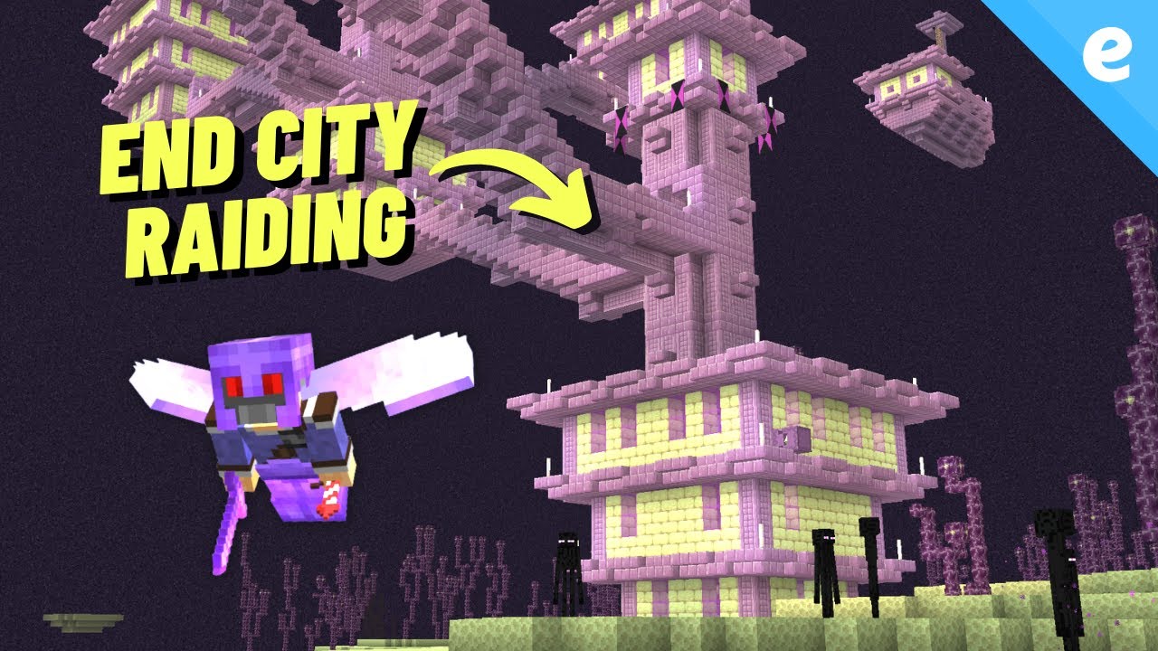 How to Raid End Cities in Minecraft Like a Pro - YouTube