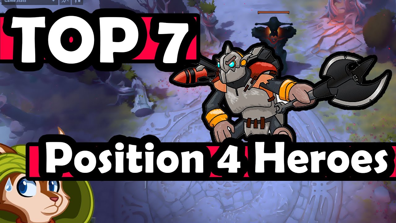 Top 7 Most Powerful Position 4 Heroes to First Pick - YouTube
