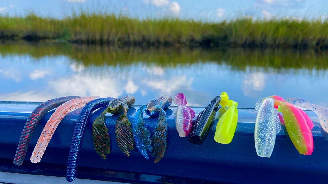 UNDERWATER TEST: Which colors look best in marsh water? - YouTube