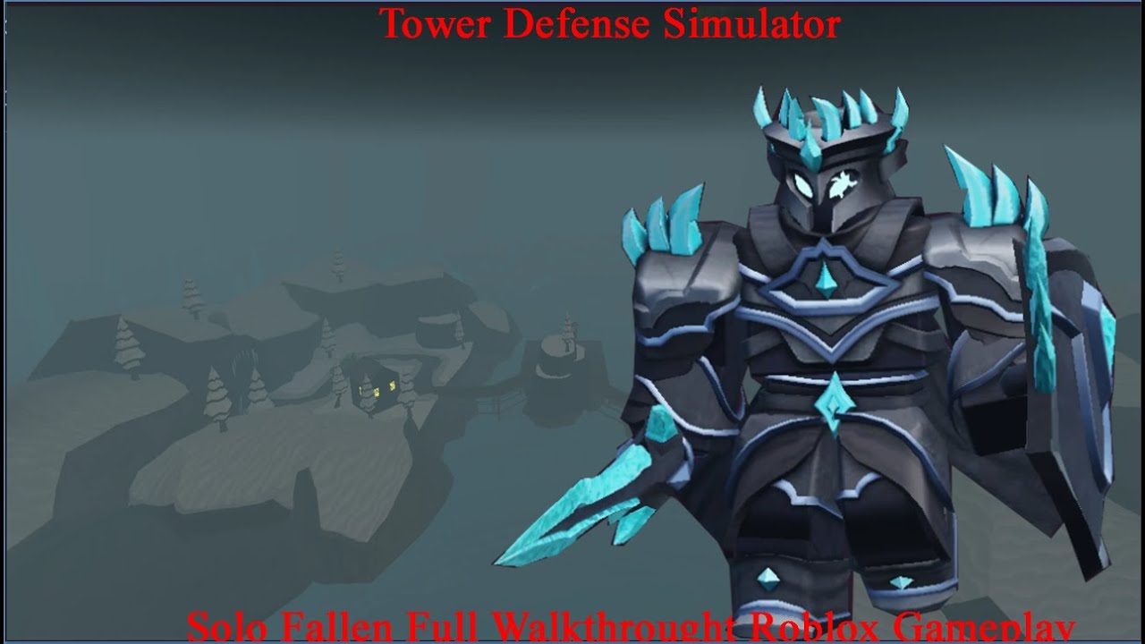 Solo Fallen Winter Abyss With Mortar | Tower Defense Simulator| Roblox ...