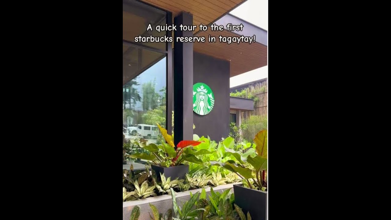 Starbucks Reserve Hiraya | Tagaytay - YouTube