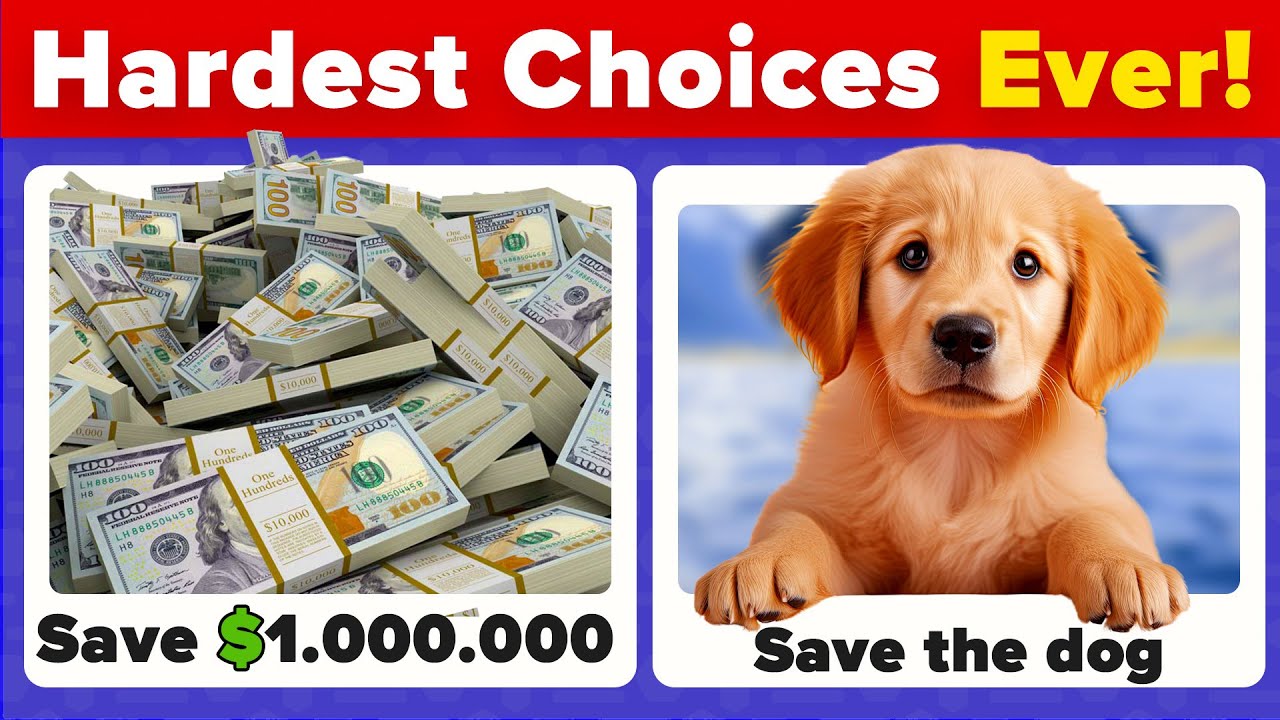 Hardest Choices Ever! 😱 Ultimate Would You Rather Challenge - YouTube