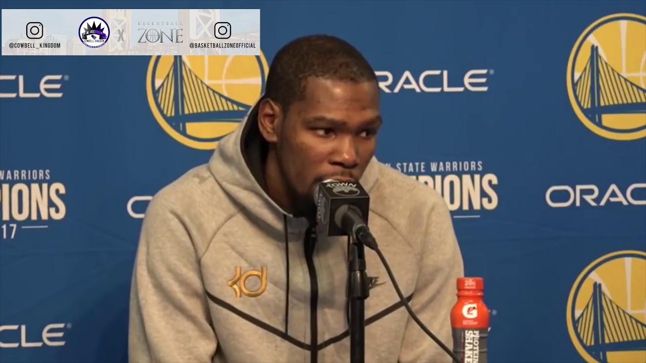 Kevin Durant Postgame Interview | Warriors vs Thunder | Feb. 6, 2018 ...