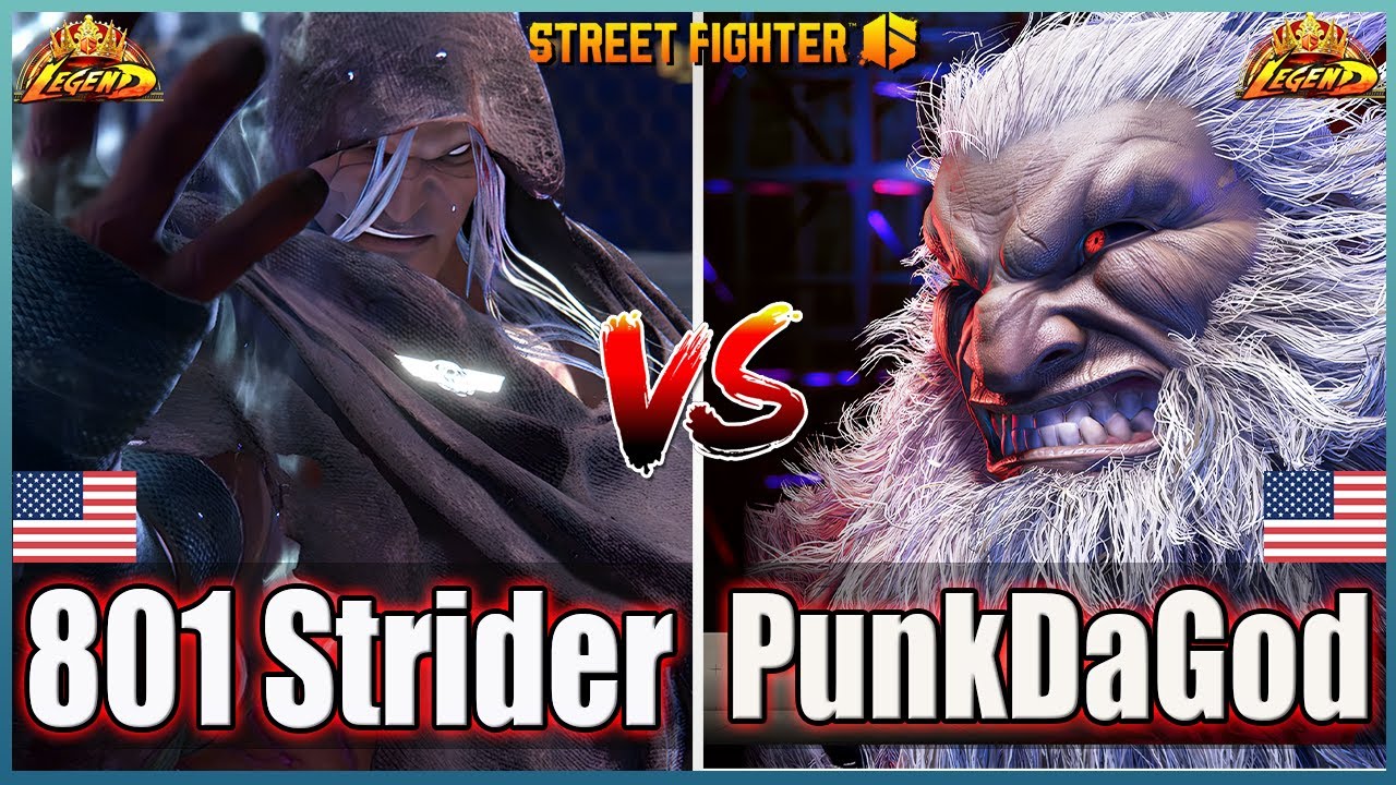 Street Fighter 6 🔥801 Strider (M Bison) Vs PunkDaGod (AKUMA #2)🔥Best ...