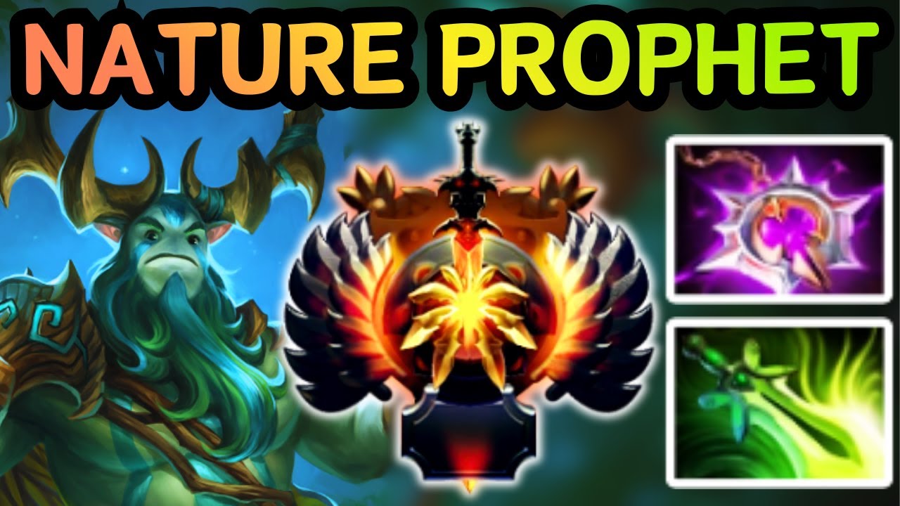 🔥 NATURE PROPHET CARRY SPLITS, FIGHTS, AND KILLS NONSTOP | DOTA 2 ...
