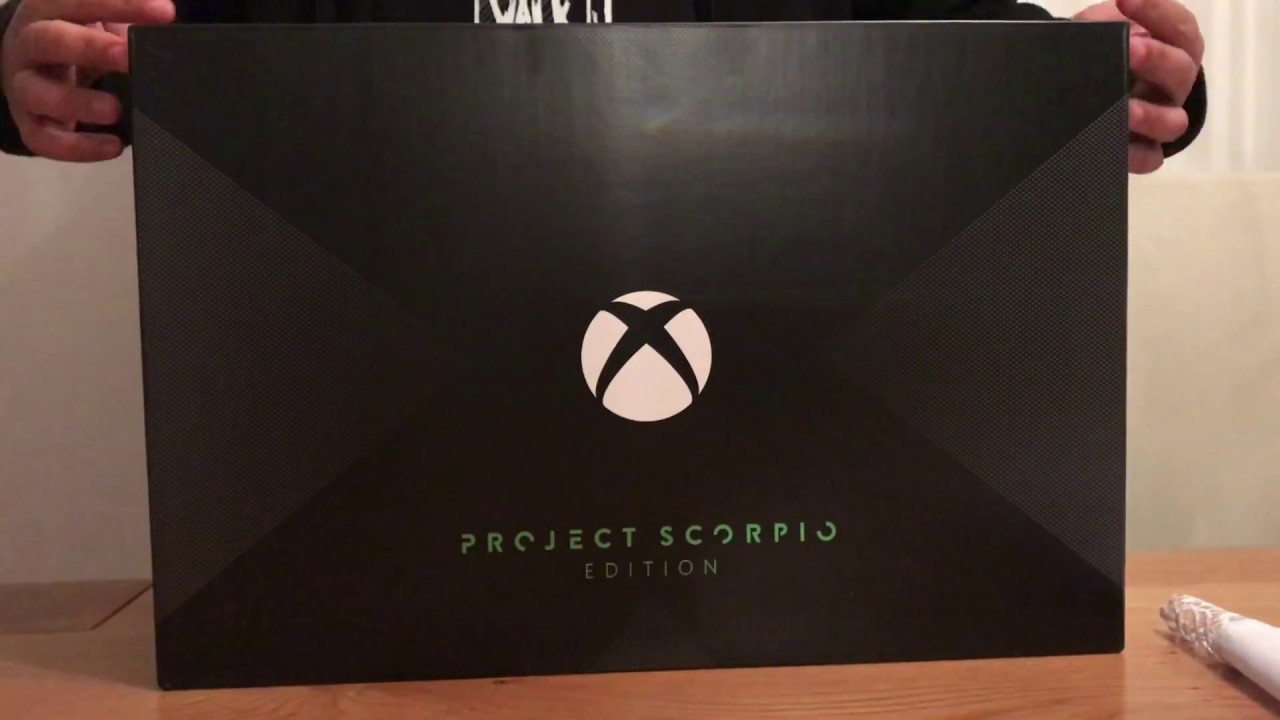 Xbox One X Project Scorpio Edition Unboxing - YouTube