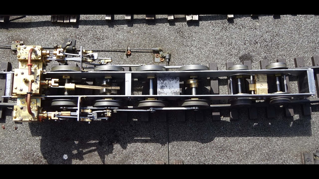 LOCOMOTIVE TANK ENGINE 0-8-4 to 45mm gauge - YouTube