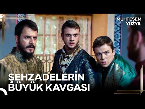 Mihrimah'ın Akşam Yemeğinde Şehzadeler Birbirine Girdi! | Muhteşem Yüzyıl