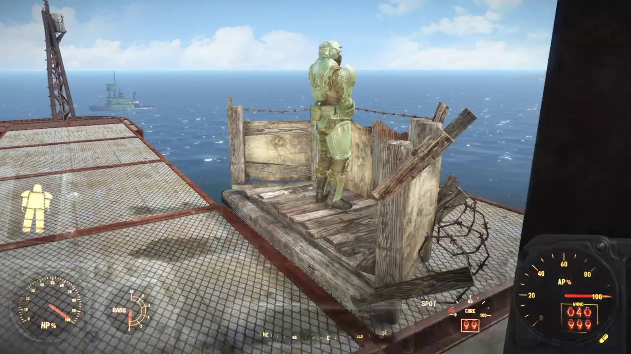 Fallout 4 Enclave settlement base usa army - YouTube