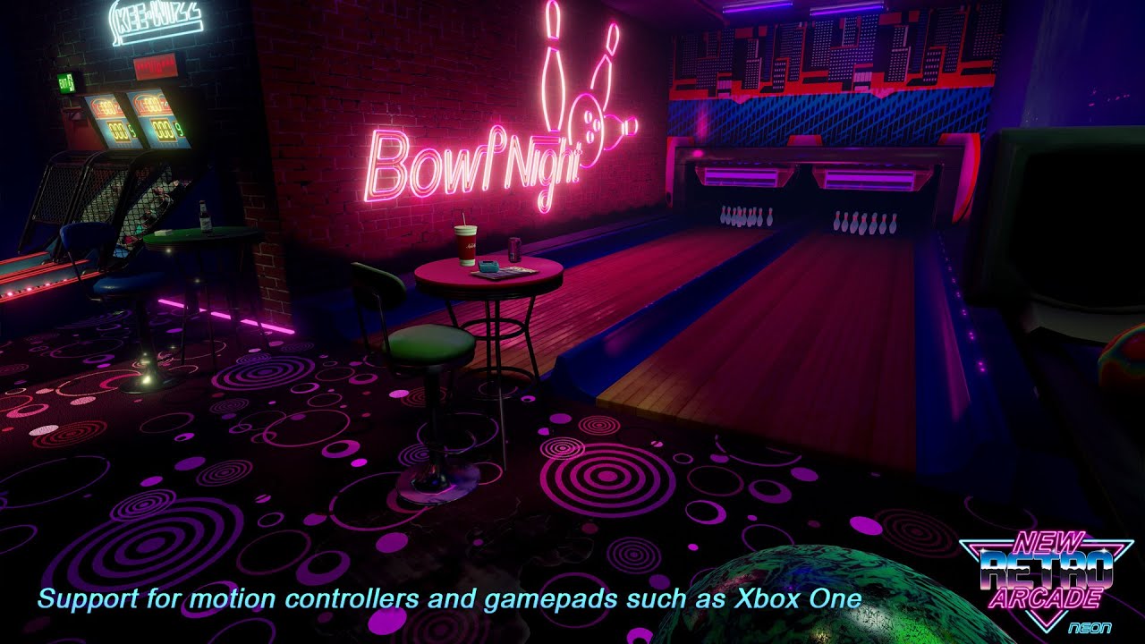New Retro Arcade: Neon | Demo | GamePlay PC 1080p@60 fps - YouTube