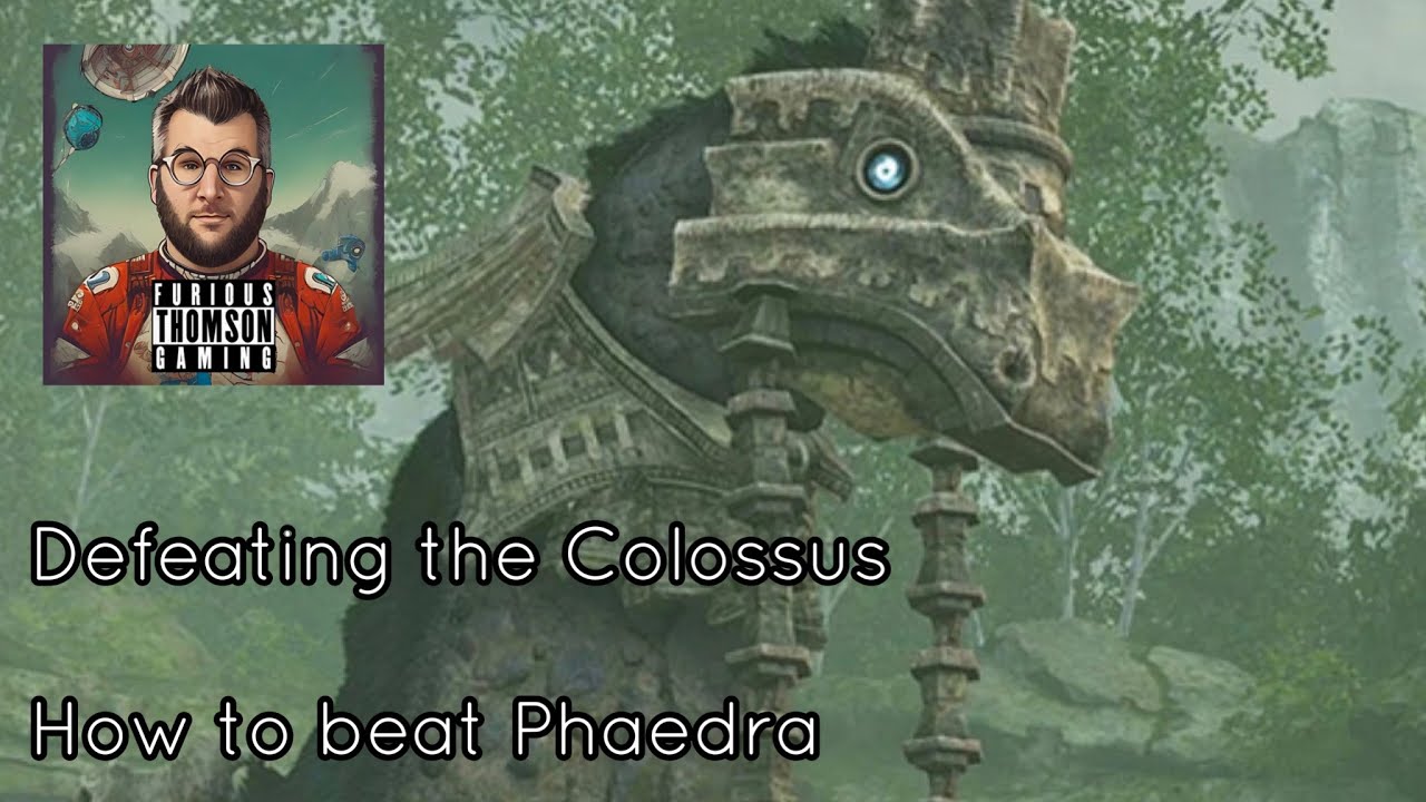 Shadow of the Colossus: How to beat Phaedra - YouTube