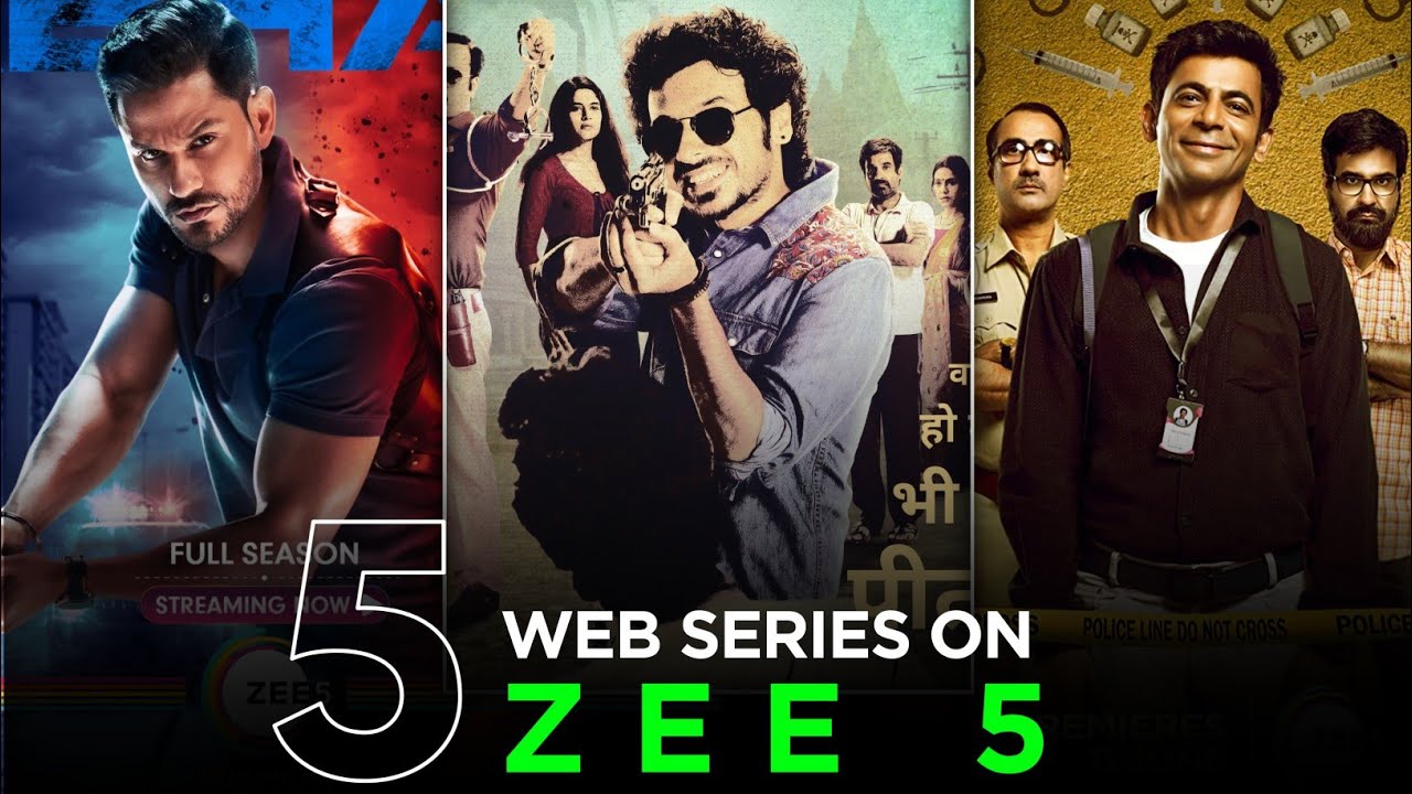 Top 5 Indian Zee5 Web Series | Best Zee5 Web Series | 2021 - YouTube