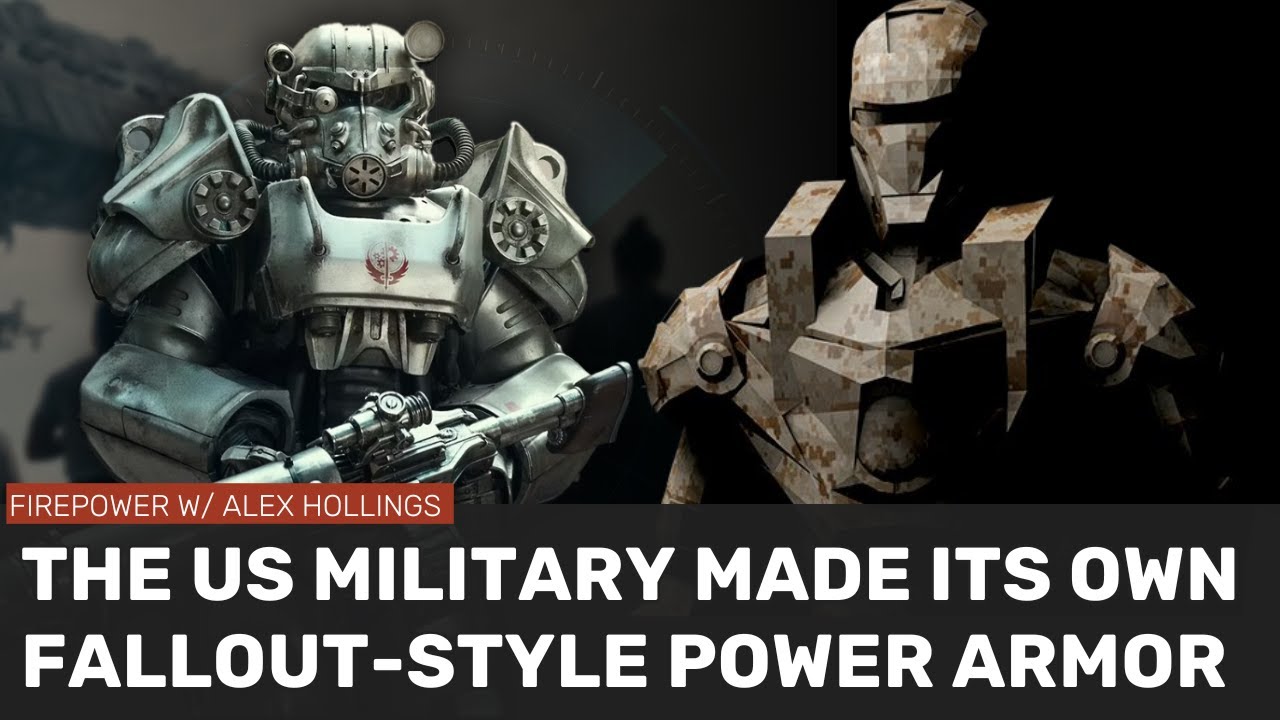 When the US military built Fallout's POWER ARMOR for real - YouTube