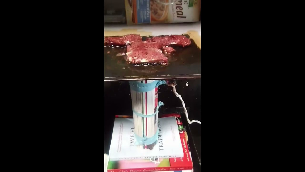 Prison Homemade Cooking Grill - YouTube