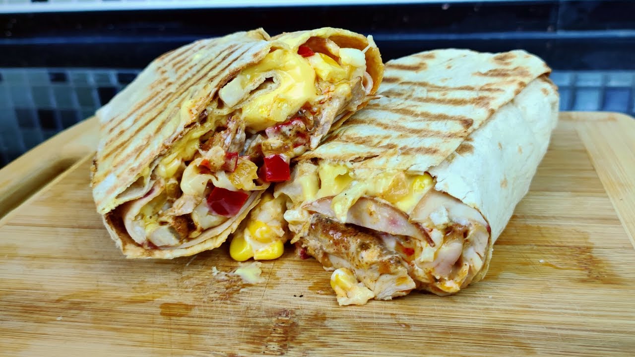 TAVUK WRAP DEĞİL DİNAMİT !! EVDE TAVUK WRAP TARİFİ ! - YouTube