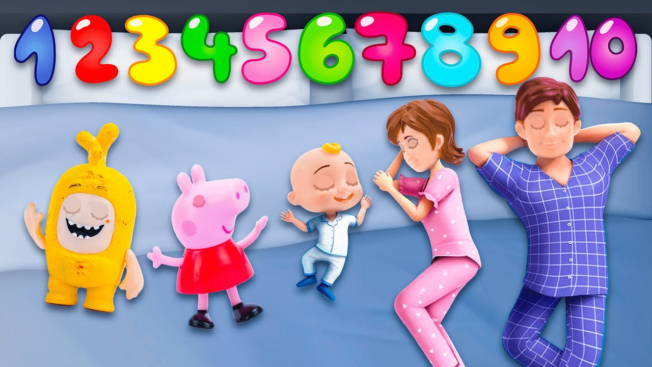 Ten in the Bed Song | CoComelon Toys Nursery Rhymes & Newborn Kids ...