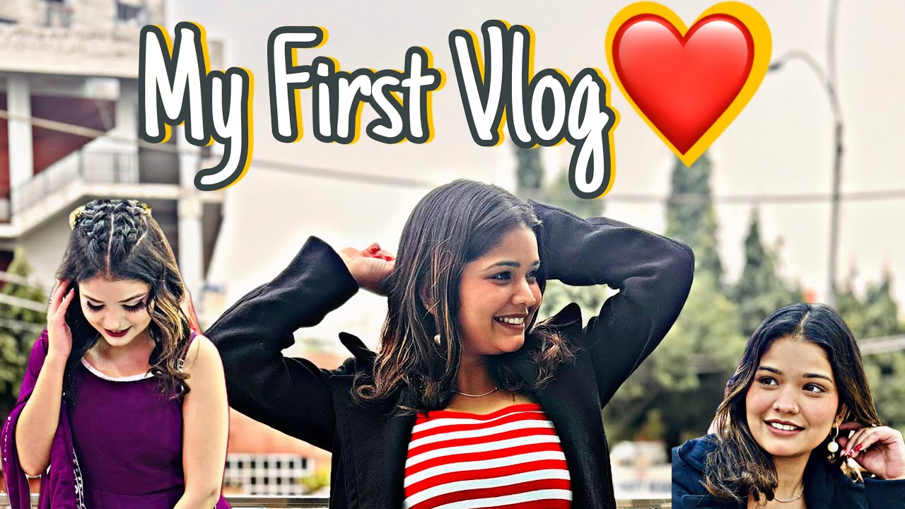 MY FIRST VLOG 2025🥹//MY FIRST VLOG ON YOUTUBE// PRIYA SHARMA VLOGS ...