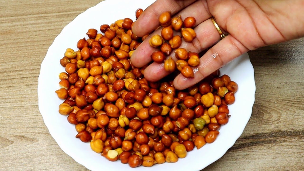 1 cup Chana 1 tsp Oil Quick 10 min Protein Rich Breakfast | No ...