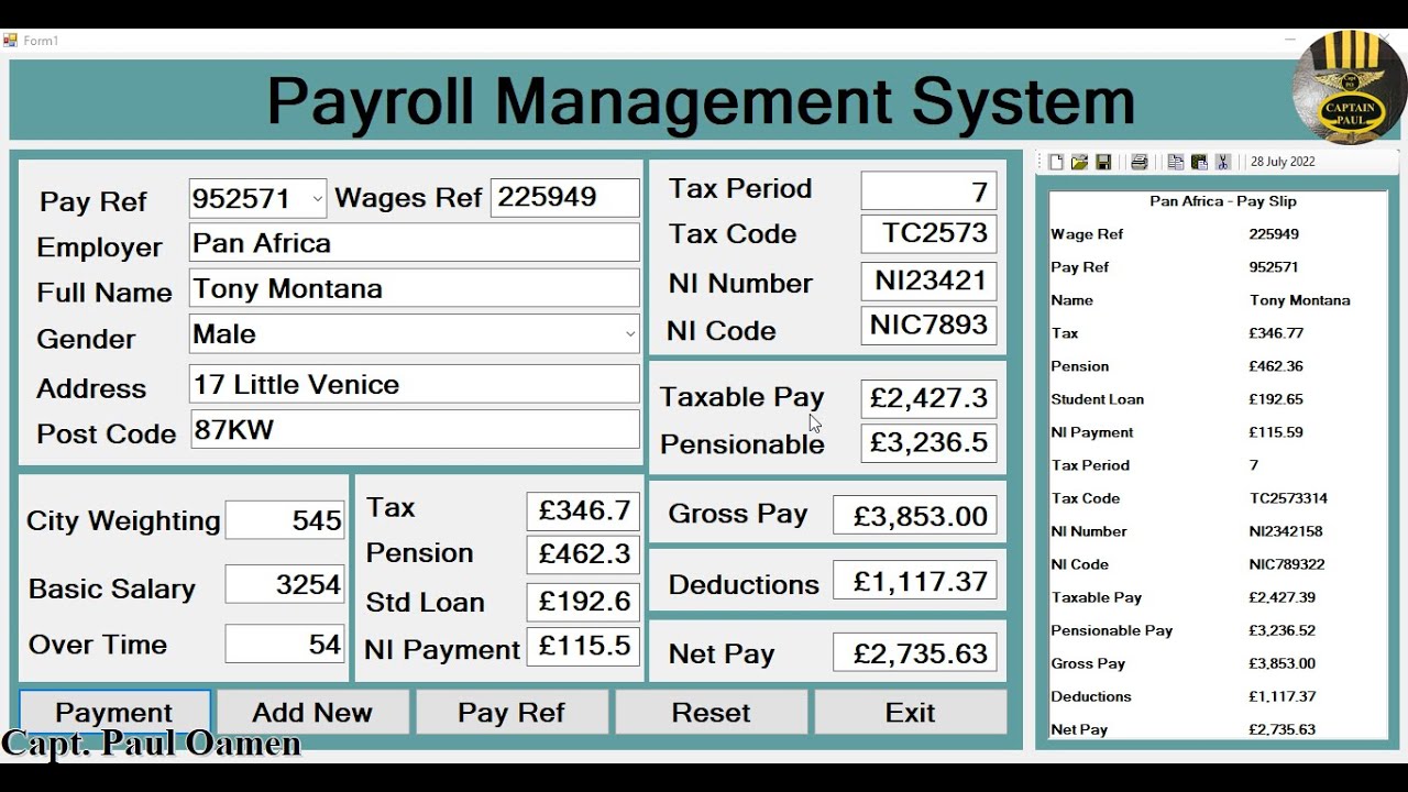 How to Create Advanced Payroll Management Systems with MS Access in ...