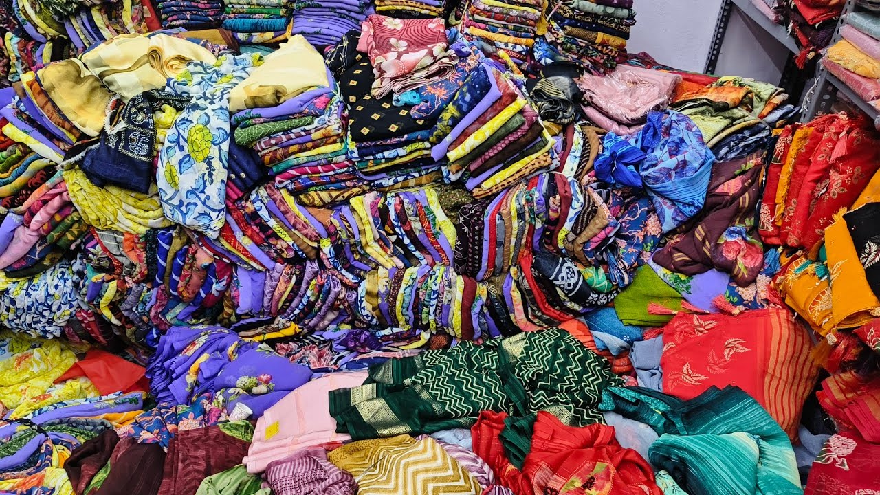 saree wholesale | surat kapda market | saree wholesale price | surat ...