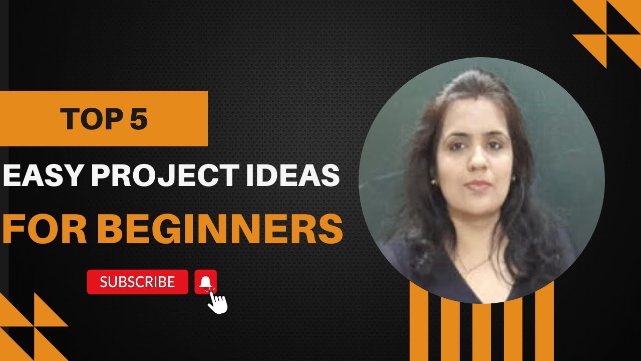 Top 5 Easy project ideas for beginners - YouTube