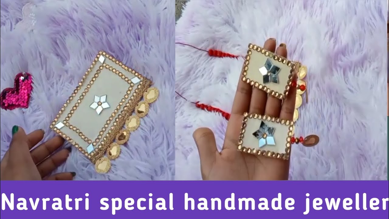 How to make navratri special handmade jewellery /diy navratri jwellery ...