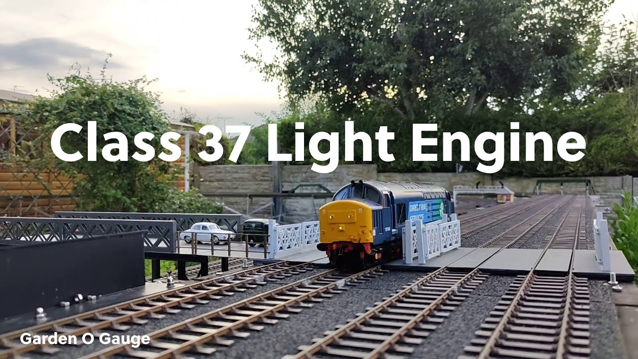 Class 37 - Light Engine - YouTube
