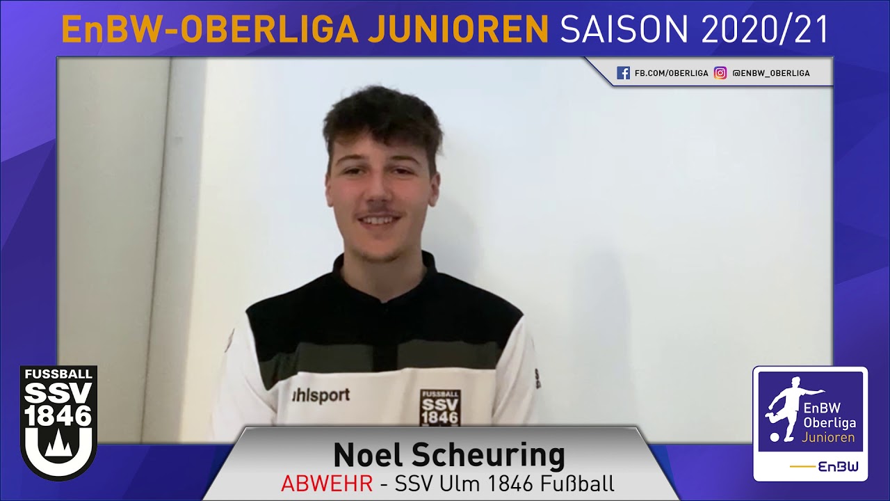 EnBW-Oberliga - SSV Ulm 1846 Fußball - 20/21 - Noel Scheuring - YouTube