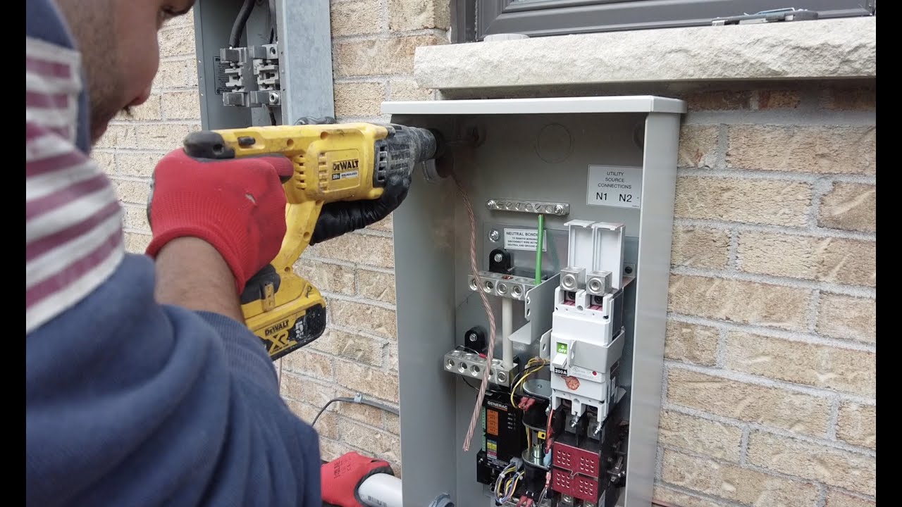 26KW Power Generator Installation Process | Generatech Inc - YouTube