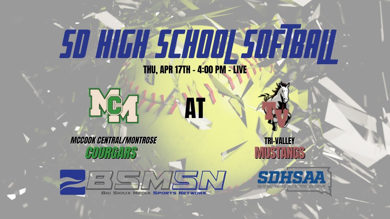 Tri-Valley vs McCook Central/Montrose - Softball - 4/17/25 - YouTube