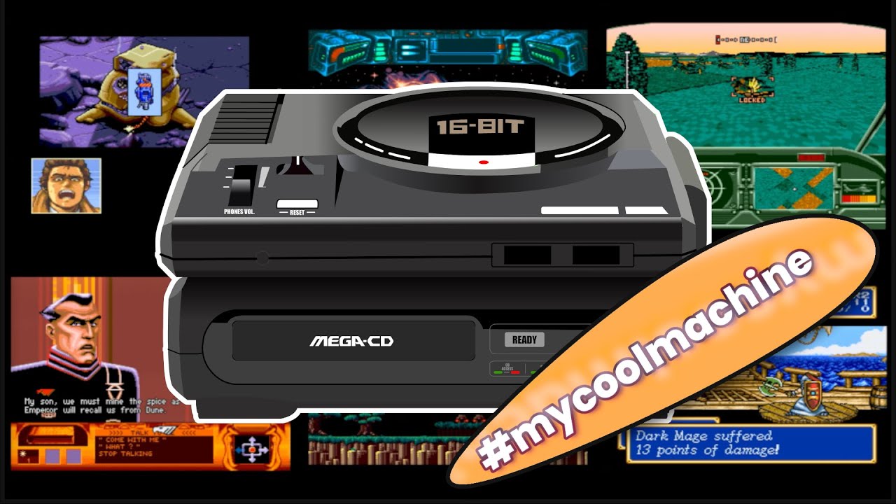 The Sega Mega CD : More than just FMV games! #mycoolmachine - YouTube