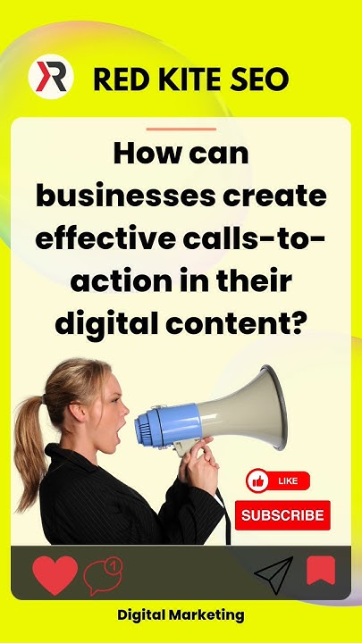 How can businesses create effective calls-to-action in their digital content? - YouTube