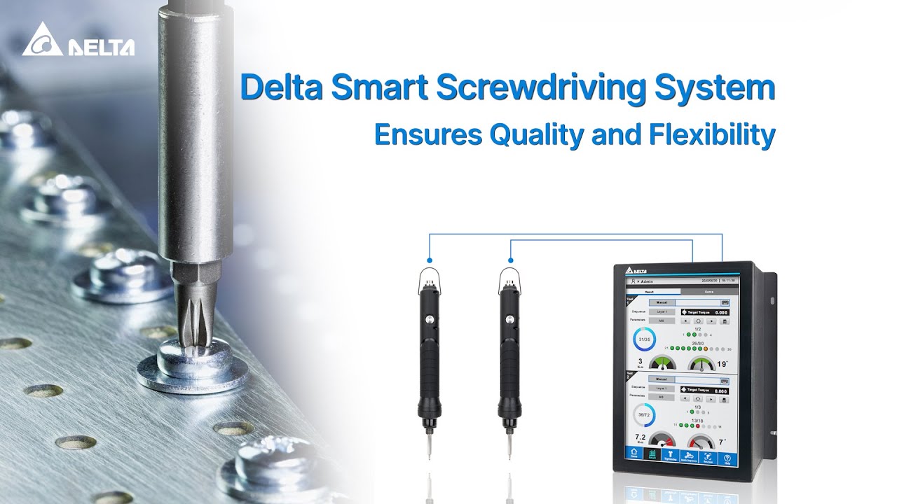 Delta Smart Screwdriving System - YouTube