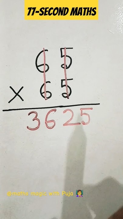 New multiplication Trick|| Maths Trick|| #mathstricks #maths #mathshorts #multiplication - YouTube