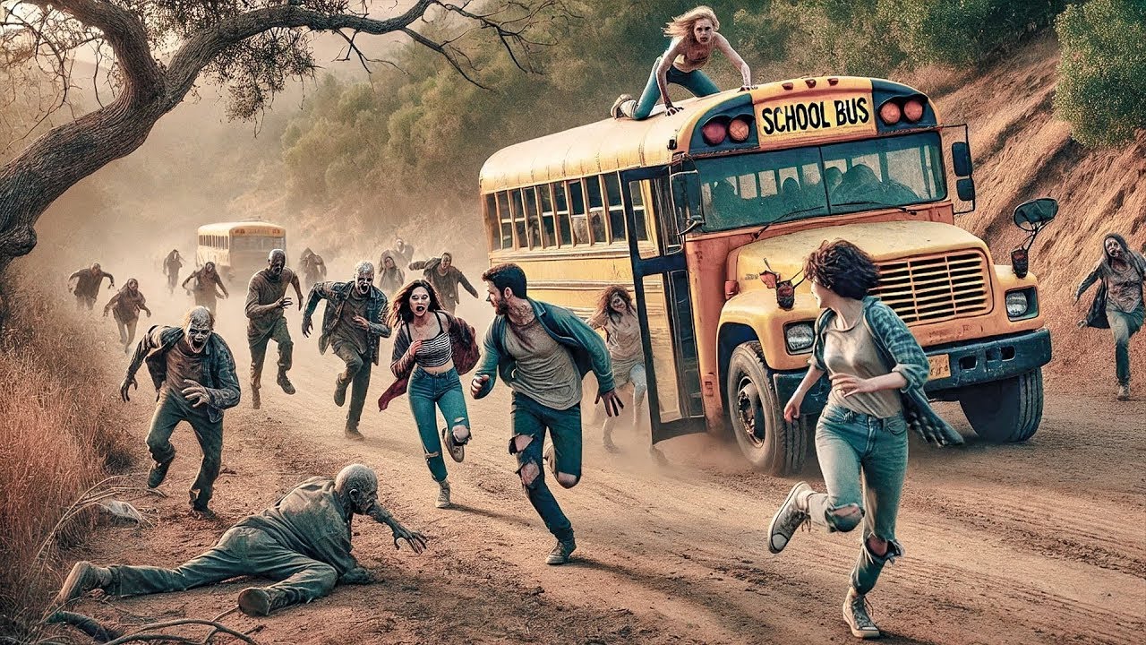 Last School Bus in Zombie Apocalypse ☠ Latest Zombie Movie Explained in ...