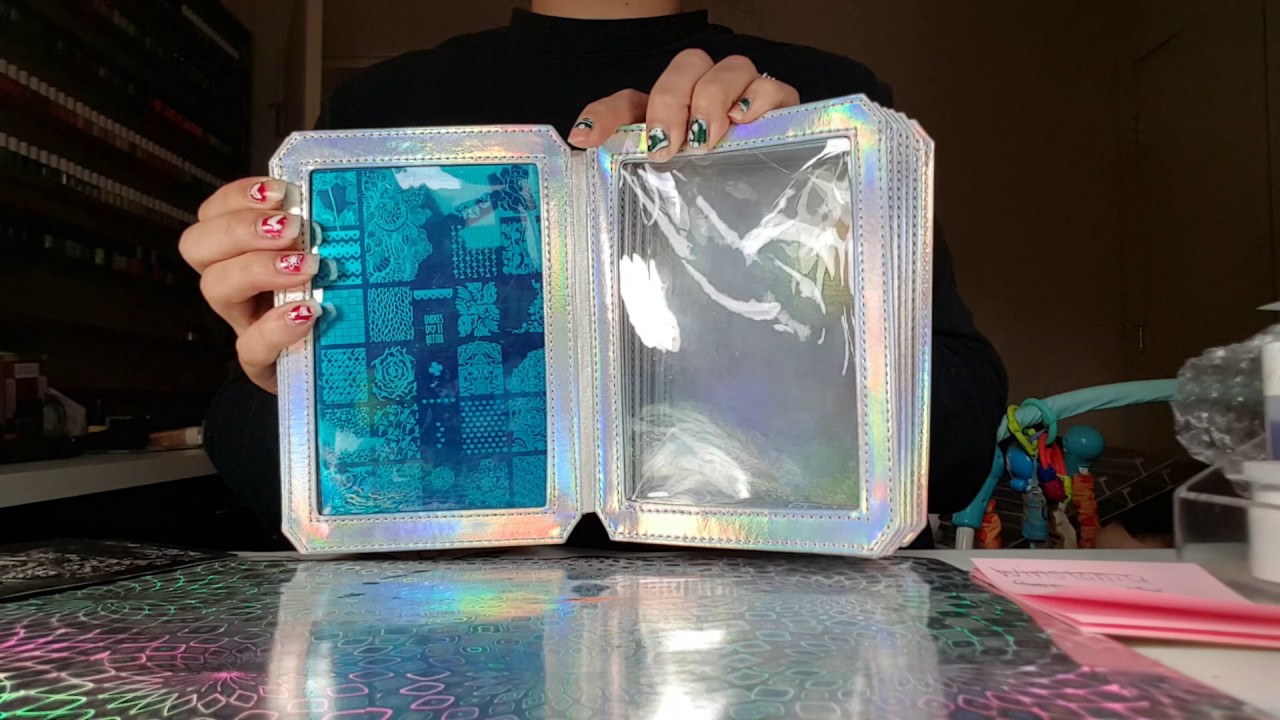 Holo Stamping plate holder - must see - YouTube