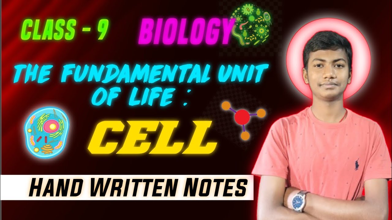 CELL - The Fundamental Unit of Life 🧬 || Best Hand Written Notes ...