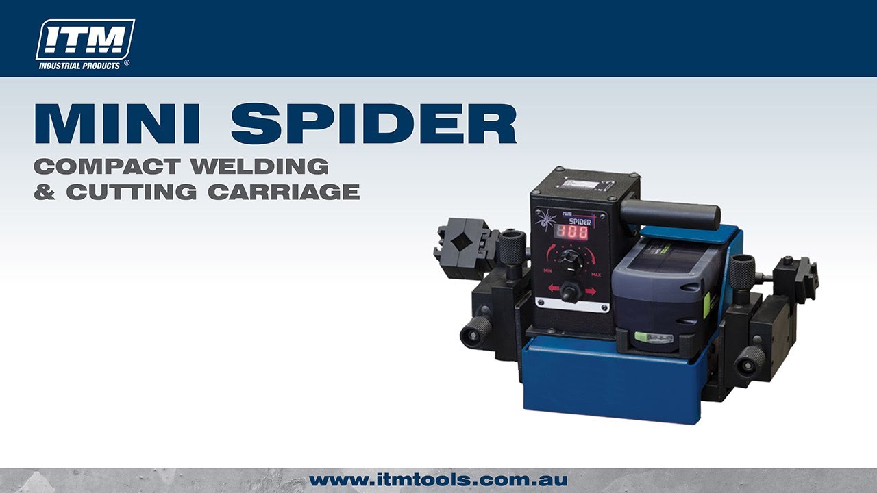 Mini Spider - Compact Welding & Cutting Carriage - YouTube