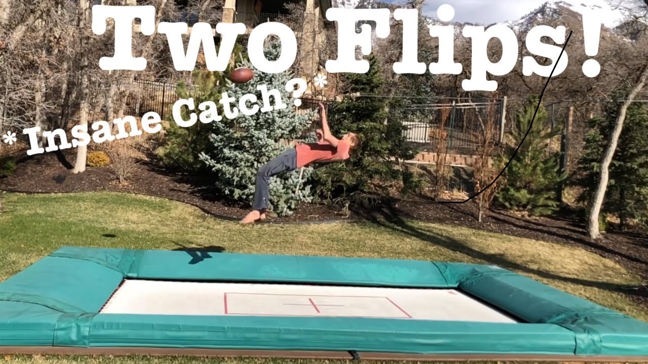 Insane flip and catch - YouTube