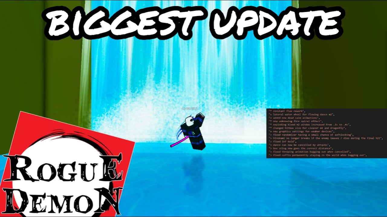 NEW ROGUE DEMON UPDATE (CONSTANT FLUX REWORK?) - YouTube