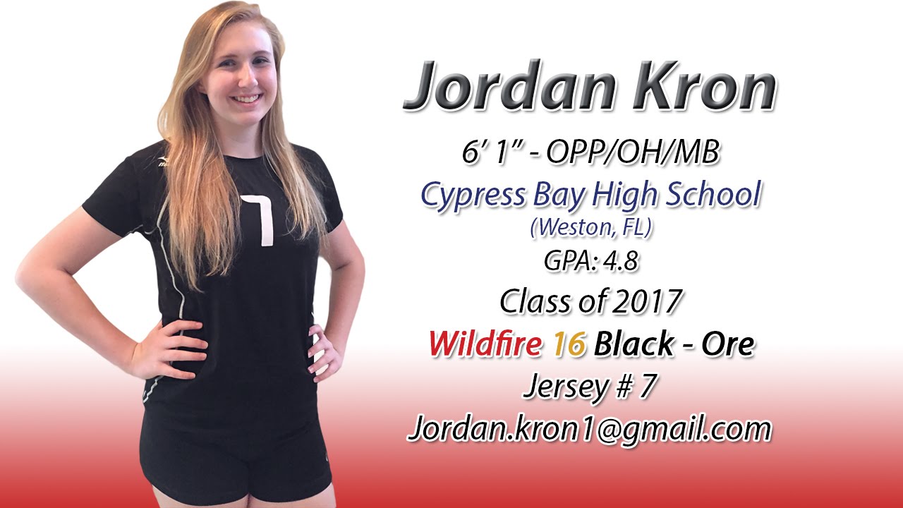 Jordan Kron - 2015 Club Volleyball Highlights - YouTube